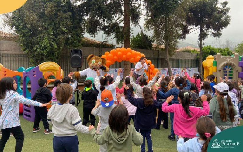 ¡increíble Global Be Well Day 2022 En Pumahue HuechurabaðŸ§ðŸ‘§ðŸ™Œâœ¨ Colegio Pumahue
