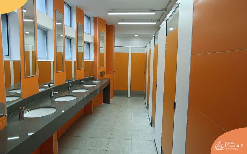 #SEGUIMOSMEJORANDO: Remodelación baños de Ed. BásicaðŸ‘ âœ¨ - Colegio ...