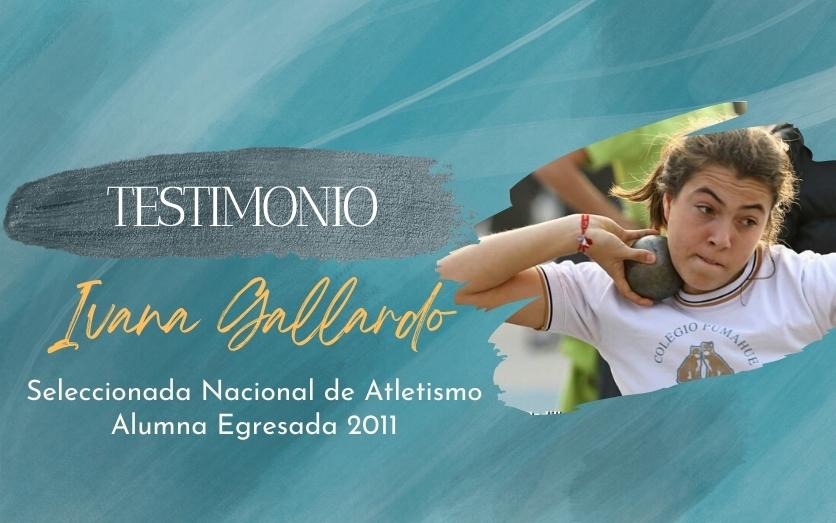 Ivana Gallardo alumna egresada y Seleccionada Nacional de Atletismo nos ...